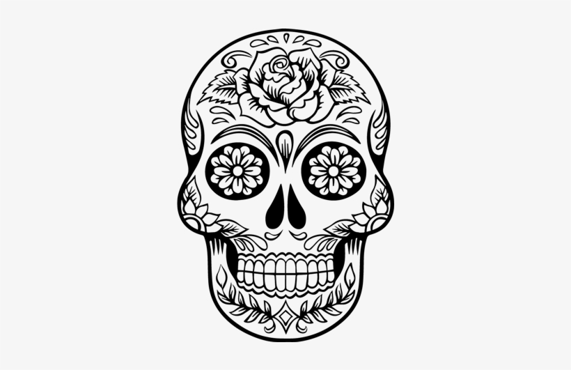 Skull Tumblr Transparent For Kids - Dead Of The Dead Skull Transparent ...