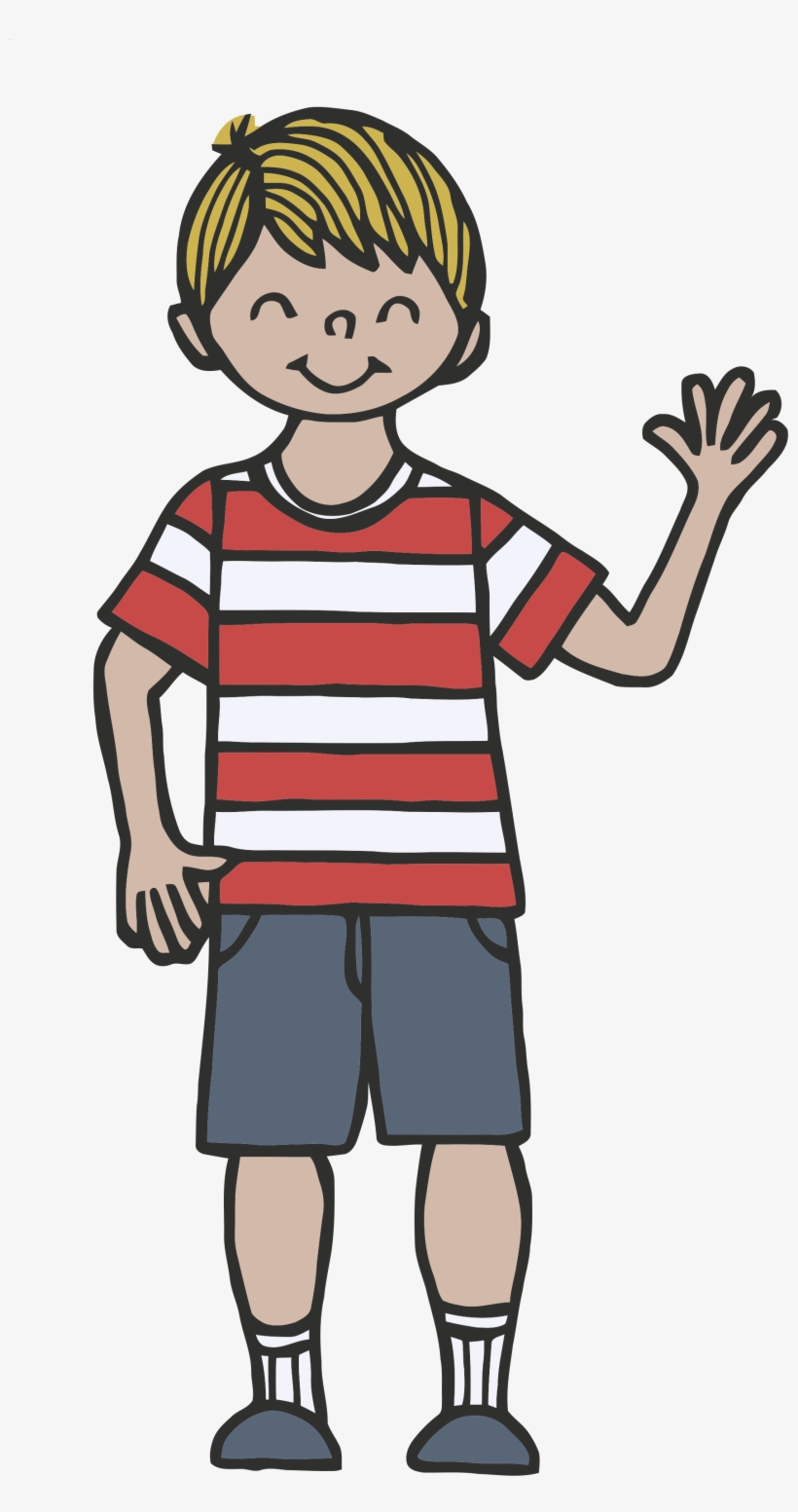 Wave Clipart Kid - Waving Clipart Transparent PNG - 2072x3300 - Free ...