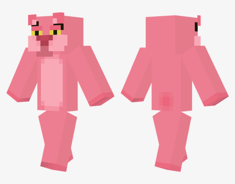 Download Pink Panther - Green And Black Minecraft Skins - HD ...