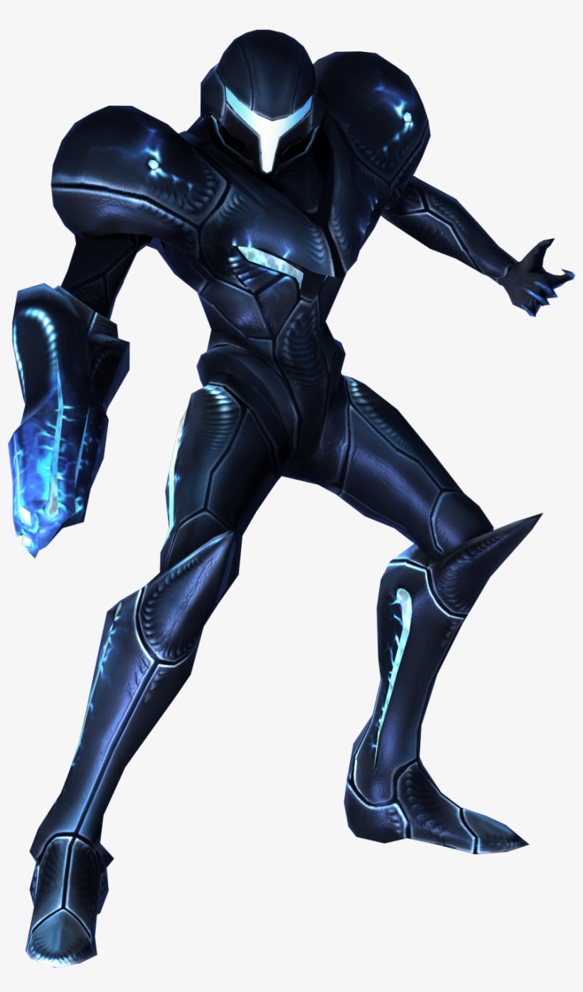 3d Render Of Dark Samus That I Did - Figurine Transparent PNG ...