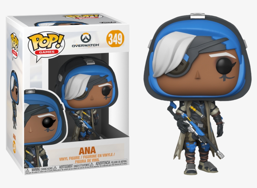 Download Overwatch Ana Pop Vinyl - HD Transparent PNG - NicePNG.com