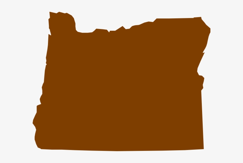 Small - Oregon Map Vector Png Transparent PNG - 600x471 - Free Download ...