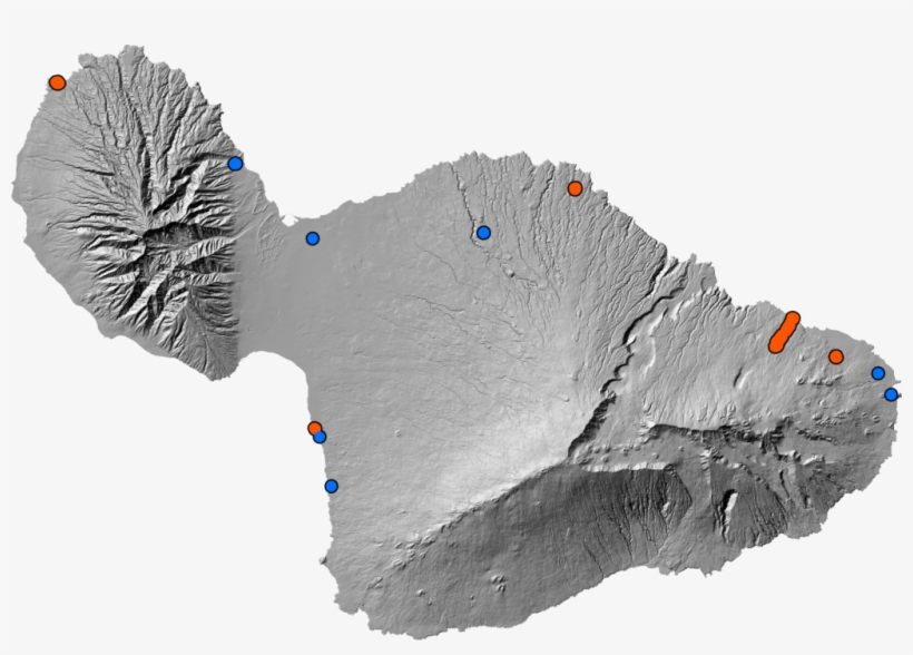 Maui Topographic Map Transparent PNG - 1024x685 - Free Download on NicePNG