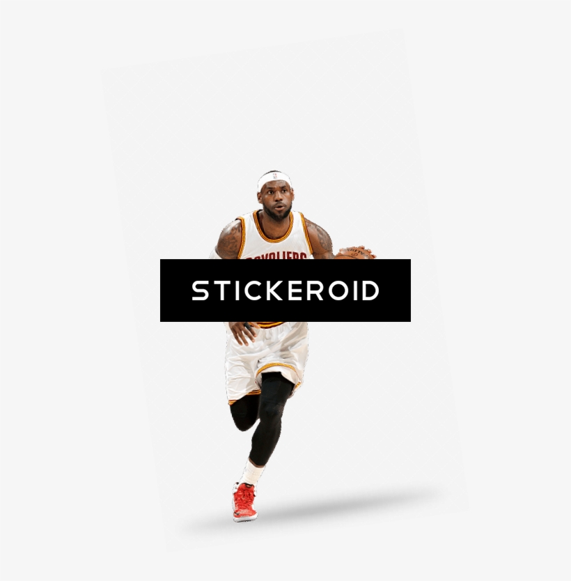 Lebron James Running - Lebron James Mini Fathead Cleveland Cavaliers ...