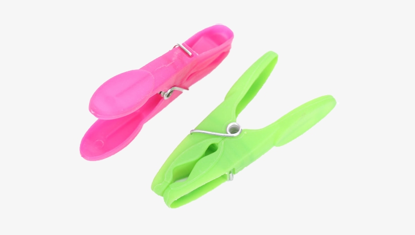 Deluxe Plastic Clothespins - Plastic Clothespins Transparent PNG ...