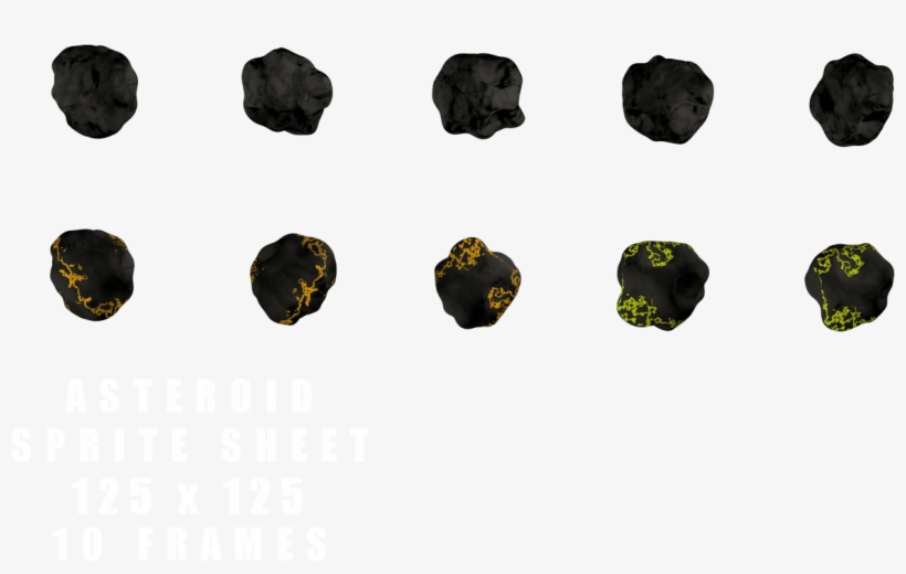 Download Images Of Asteroid Sprite Png - Asteroid Sprite Sheet - HD ...