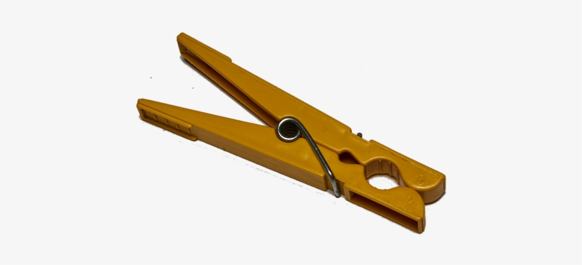Clothes Peg Isolated Yellow - Wood Transparent PNG - 1280x852 - Free ...