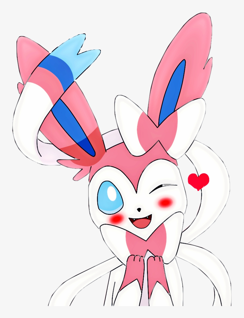 Sylveon Sticker - Cute Sylveon Transparent PNG - 739x986 - Free ...