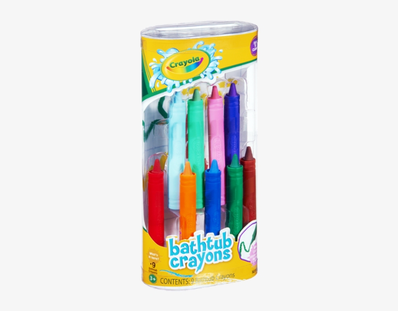 Crayola Bathtub Crayons - 9 Pack Transparent PNG - 600x600 - Free ...
