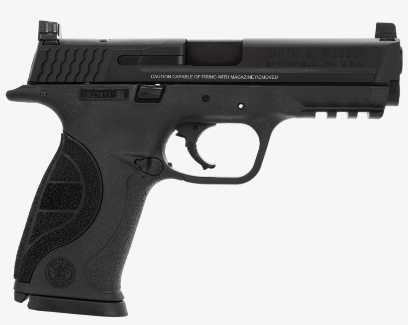 84203 - Smith And Wesson M&p 9mm Transparent PNG - 1800x1346 - Free ...