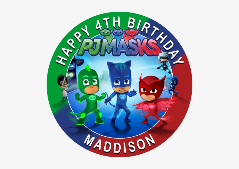 Pj Masks - Pj Masks Edible Image Photo Cake Topper Sheet Birthday ...