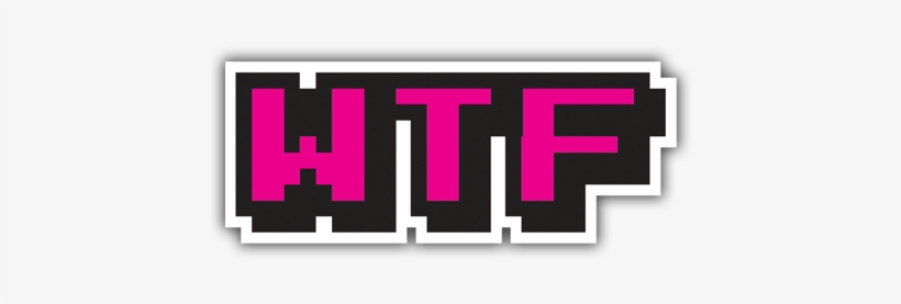 Pixel Wtf - Sticker Wtf Transparent PNG - 510x510 - Free Download on ...