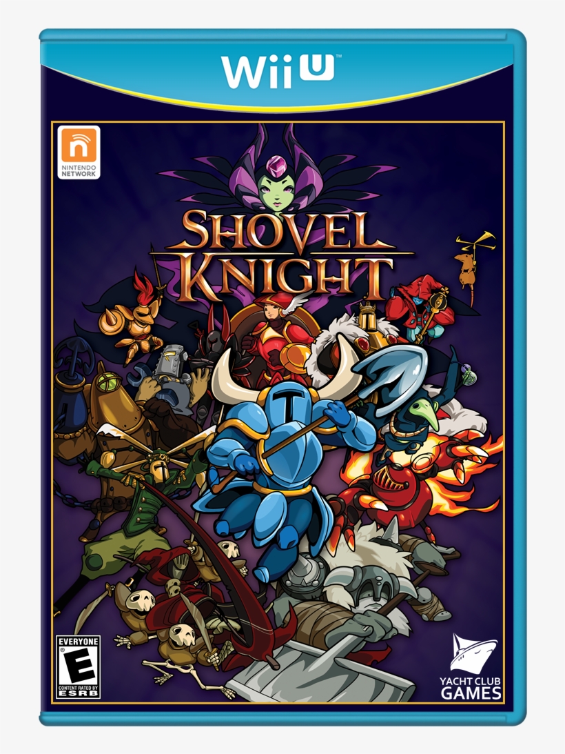 Wiiupackshot Esrb - Shovel Knight Wii U Transparent PNG - 900x1130 ...