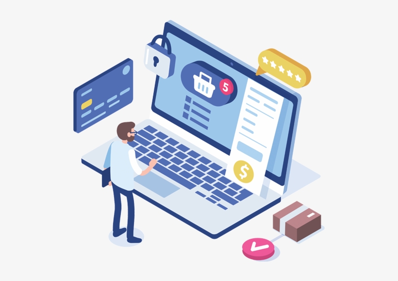 Ecommerce Development Howth - E-commerce Transparent PNG - 550x556 ...