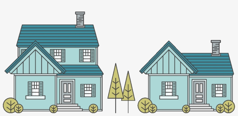 Single-family Management - Single Family Home Clipart Png Transparent ...