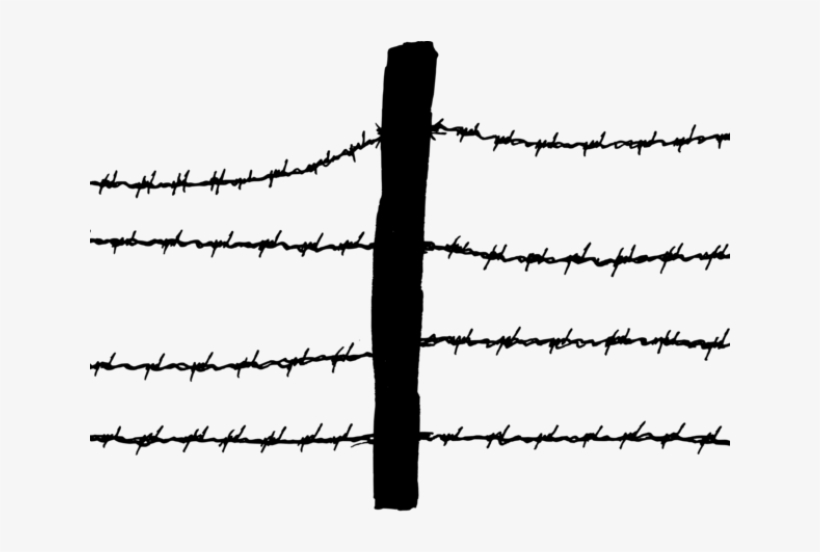 Barb Wire Clipart Barbed Wire - Fence Transparent PNG - 640x480 - Free ...