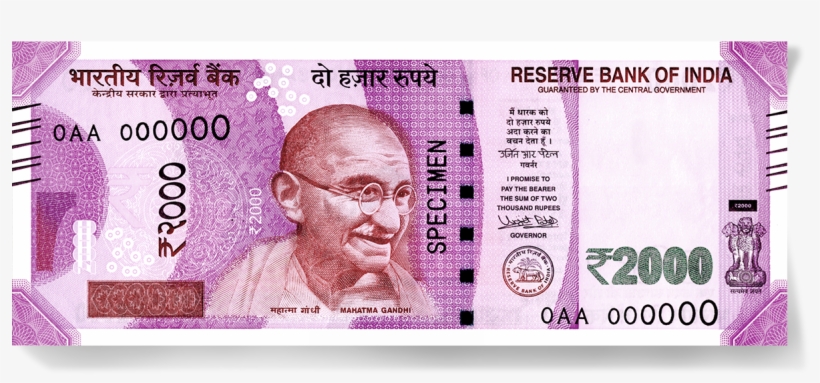 Currency Notes In Png Image Freeuse - 2000 Note Hd Transparent PNG ...