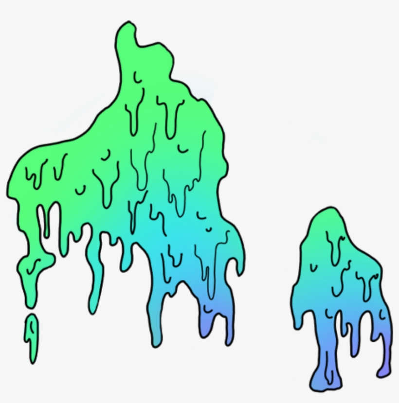 Drips Dripping Sticker By Kassidy - Grime Png Transparent PNG ...