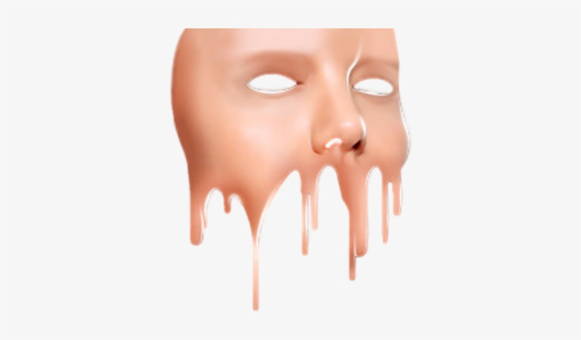 Dripping Face Psd - Dripping Face Transparent PNG - 346x400 - Free ...