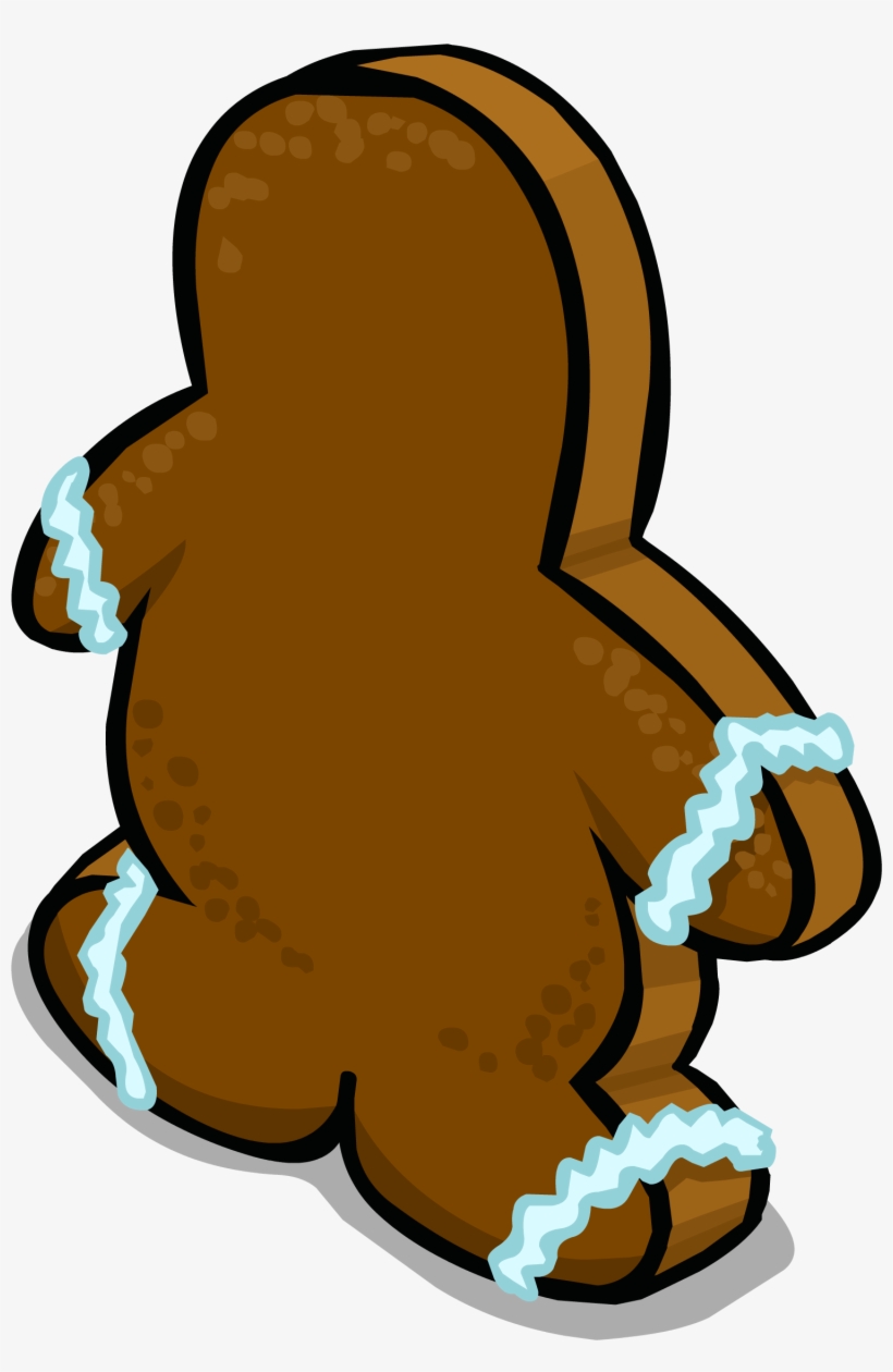 Gingerbread Man Sprite 004 - Gingerbread Man Transparent PNG ...