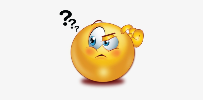 Download 1 - Emoji With Question Mark - HD Transparent PNG - NicePNG.com