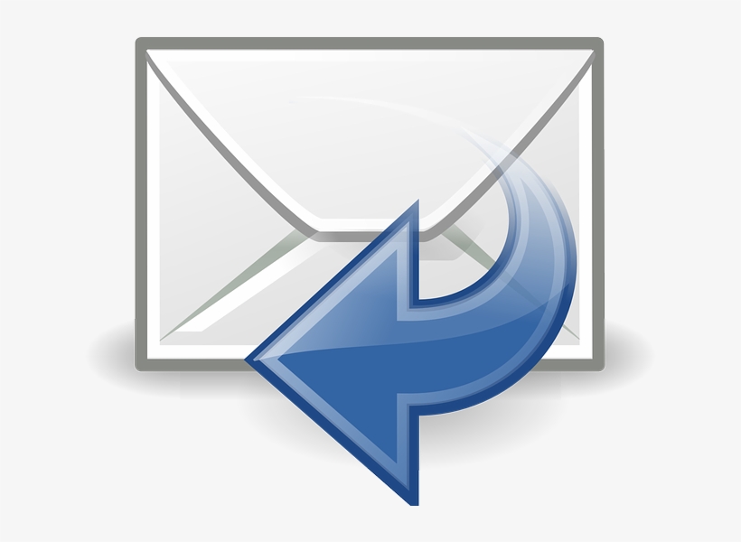 Reply, E-mail, Email, Letter, Post, Icon, Arrow, - Replying Clipart ...