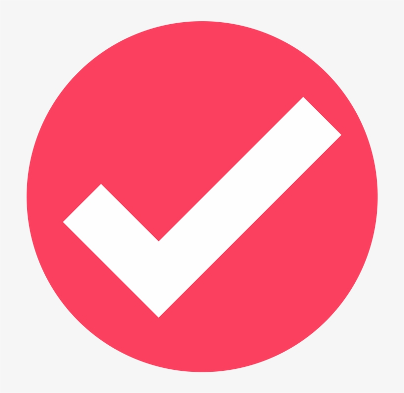 Red-tick Transparent PNG - 758x751 - Free Download on NicePNG