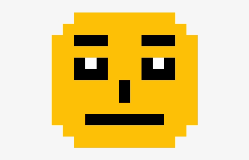 Straight Face Sprite - Pixel Art Transparent PNG - 1184x1184 - Free ...
