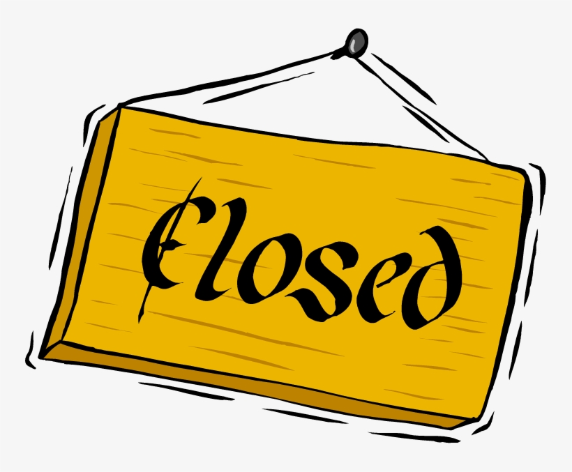 Closed Sign Clip Art Png