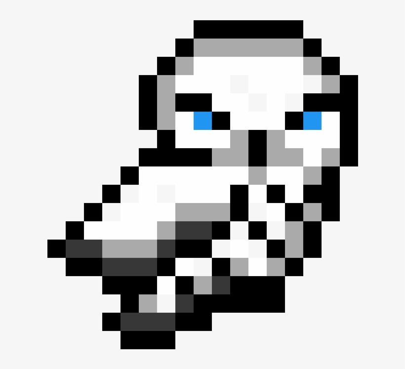 Hedwig - Hama Beads Harry Potter Transparent PNG - 1184x1184 - Free ...