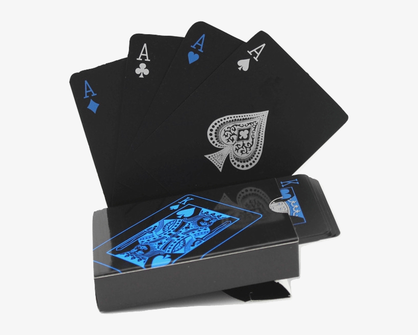 Blue Black Playing Mebrovo - Best Playing Cards Transparent PNG ...