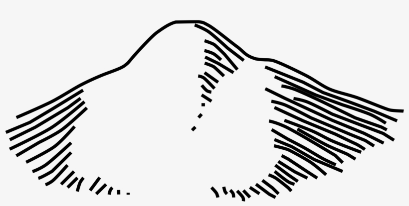 Mountain Clipart Map Symbol - Hill Symbol On A Map Transparent PNG ...