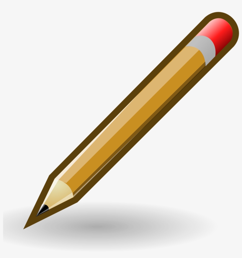 Pencil Drawing Clipart - Writing With No Background Transparent PNG ...