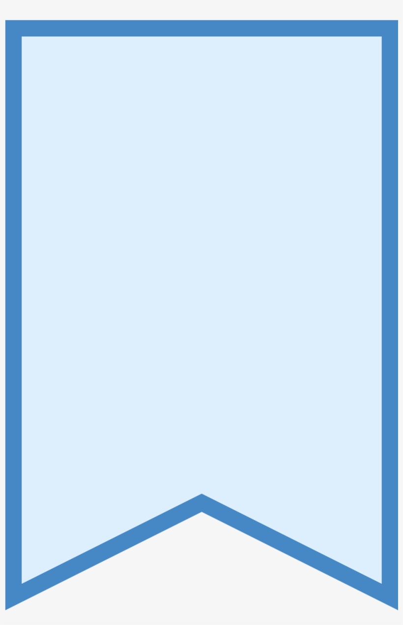The Image Appears To Be A Flag Or Banner - Bookmark Transparent PNG ...