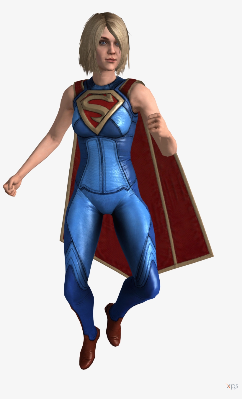 Ios Powered By Ogloc - Injustice 2 Supergirl Sfm Transparent PNG ...