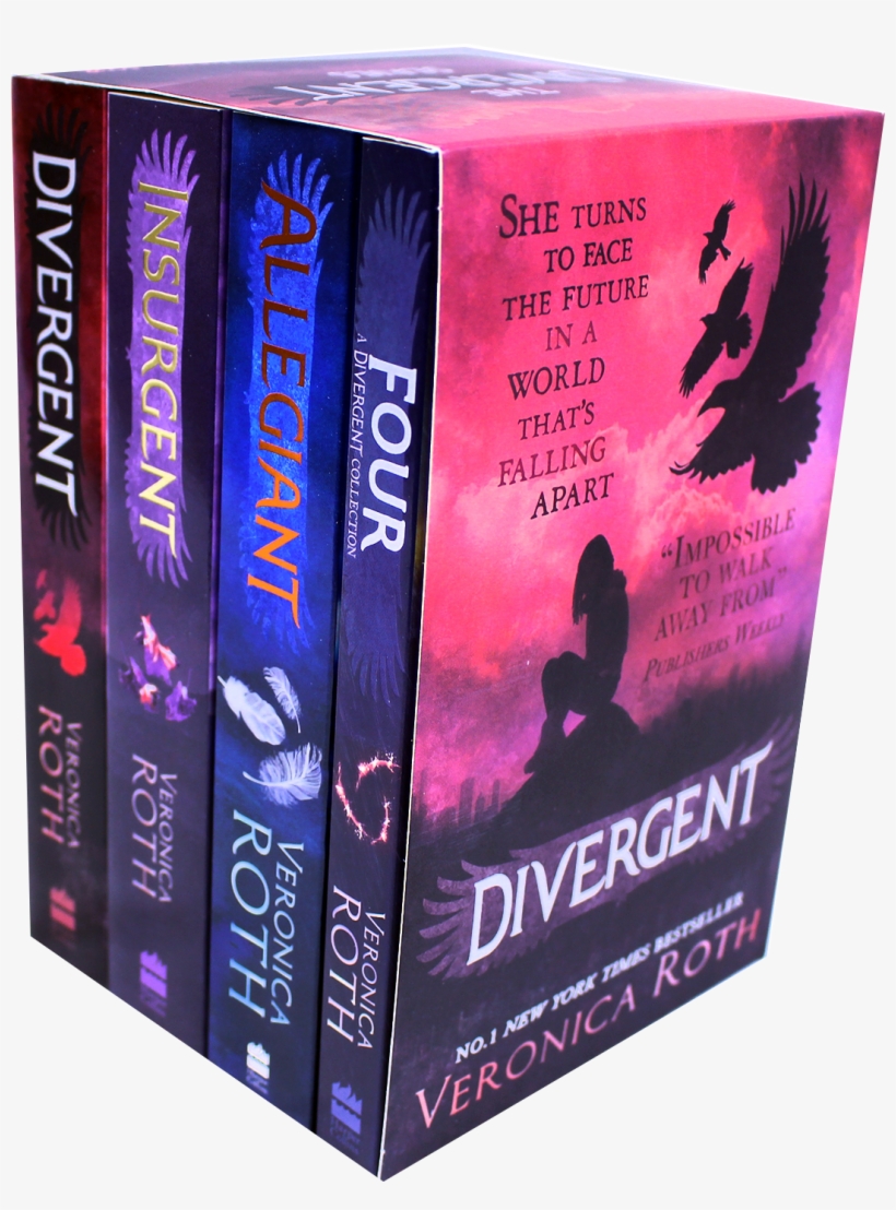 Divergent Series Box Set (books 1-4) Transparent PNG - 1077x1404 - Free ...