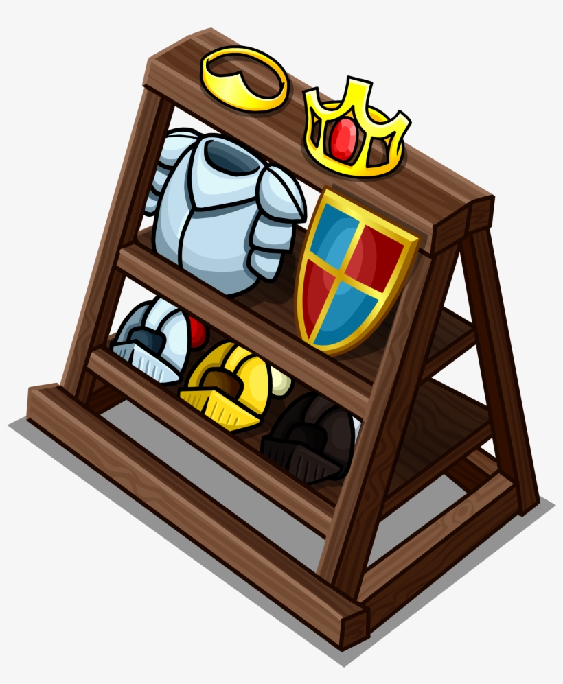 Armor Rack Sprite 004 - Cartoon Transparent PNG - 1981x2312 - Free ...