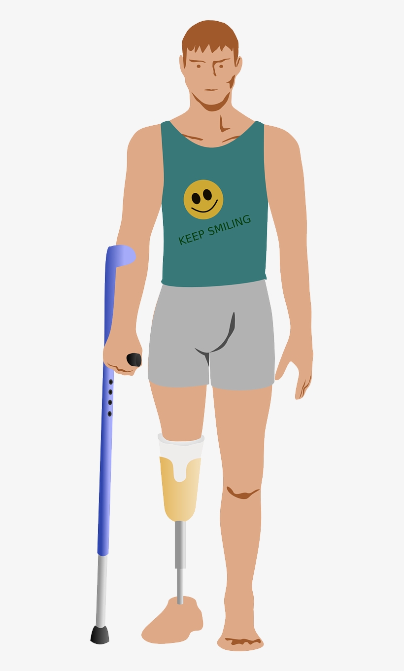 Amputation Clipart Transparent PNG - 640x1280 - Free Download on NicePNG