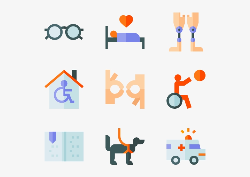 Disabled People Assitance - Disability Transparent PNG - 600x564 - Free ...