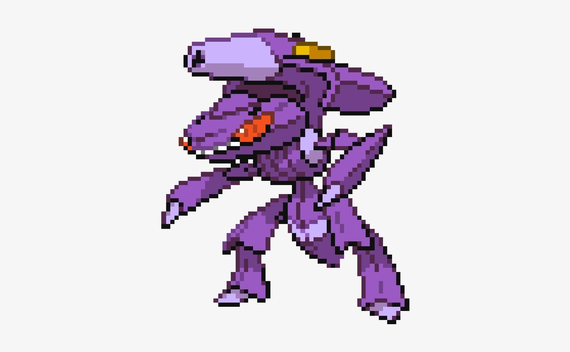 View File , - Pixel Art Pokemon Genesect Transparent PNG - 600x600 ...