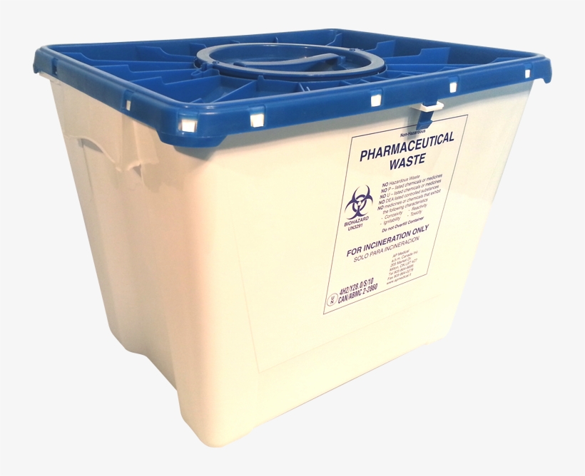 Rx Pharmaceutical Disposal Container - Waste Transparent PNG - 728x588 ...