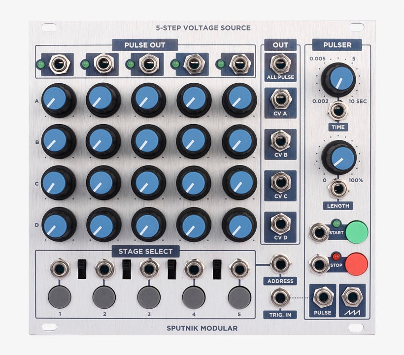 5-step Voltage Source - Sputnik Modular 5 Step Voltage Source Transparent PNG - 800x800 - Free ...