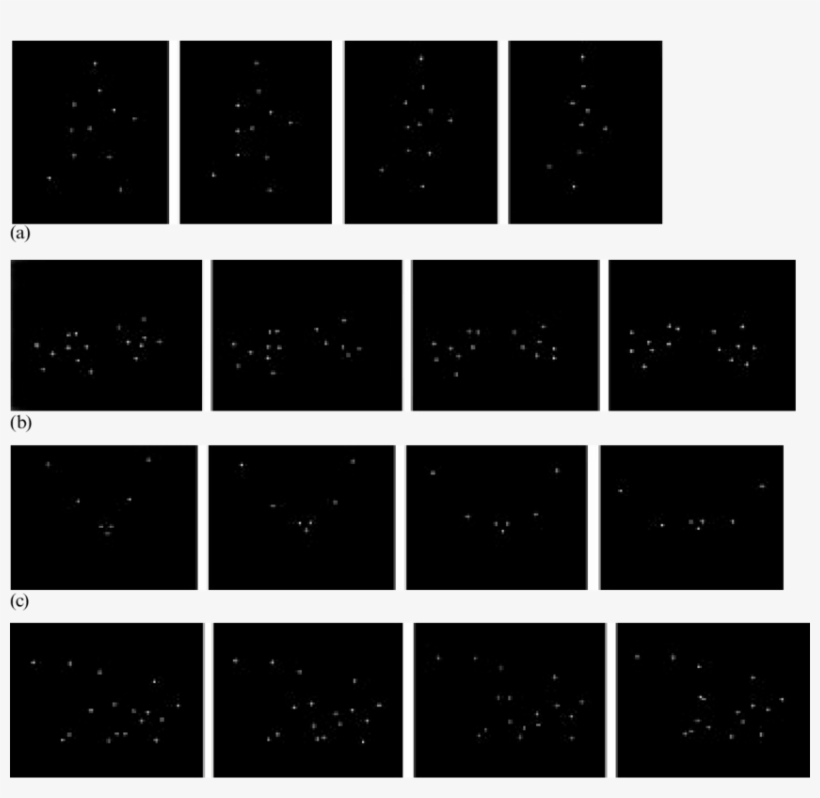 Four Consecutive Static Frames Taken From The Frame - Figure 1 ...