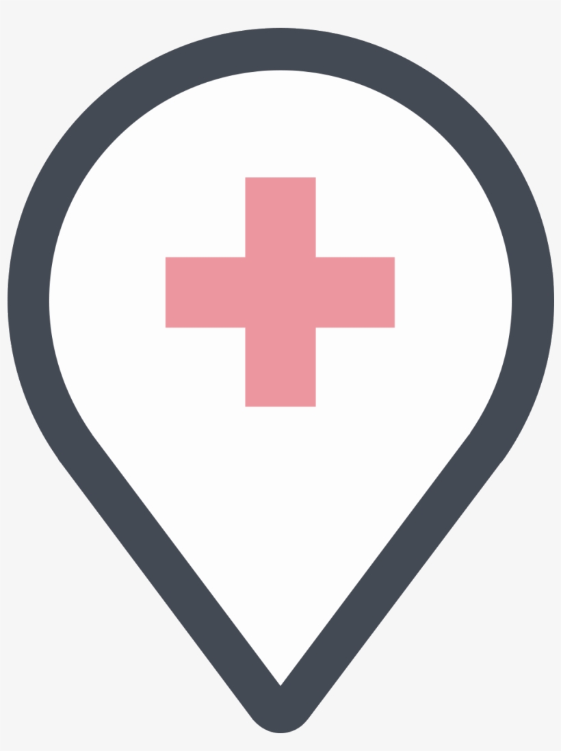 Find Clinic Icon - Geolocation Icon Png Transparent PNG - 1600x1600 ...