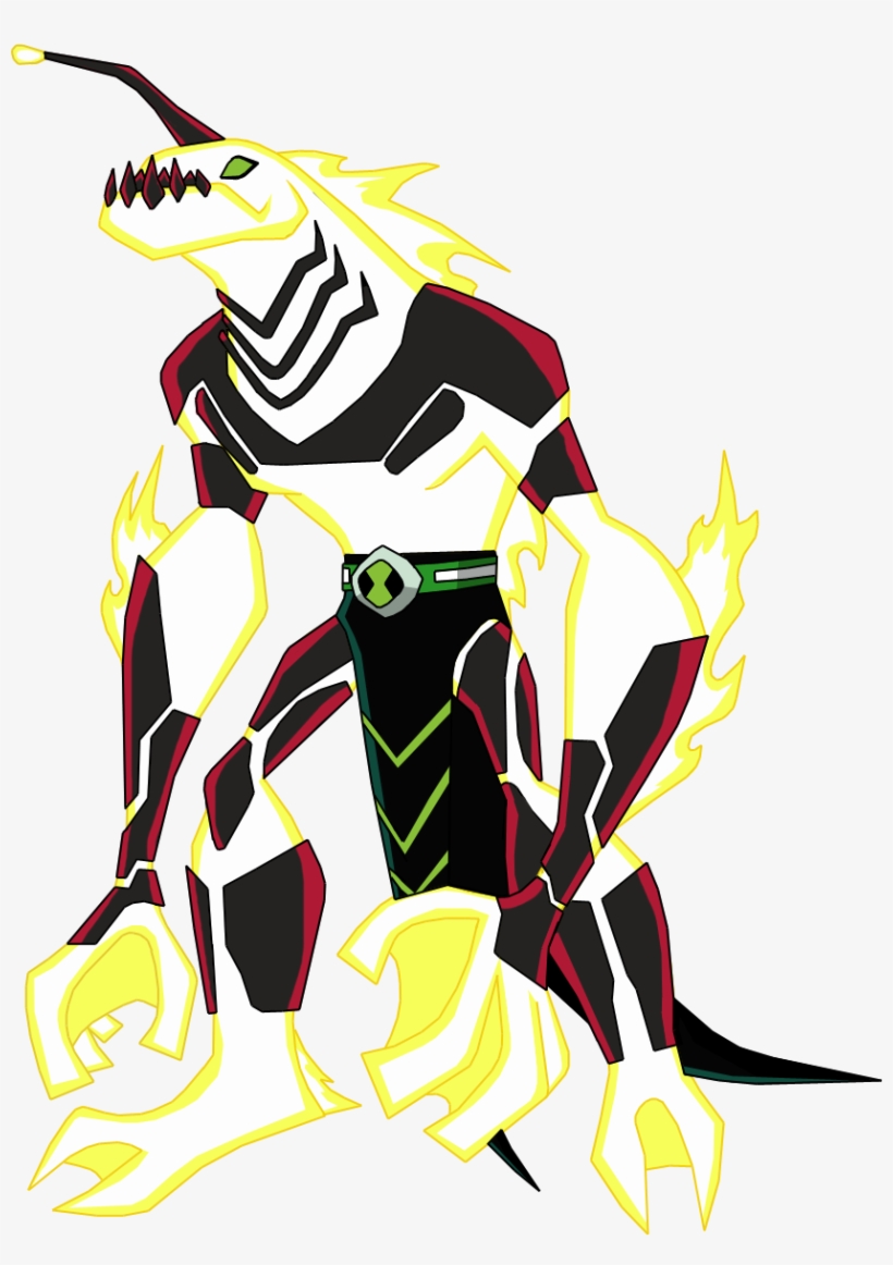 Ov Heatjaws - Ben 10 Omniverse Heat Jaws Transparent PNG - 839x1149 ...