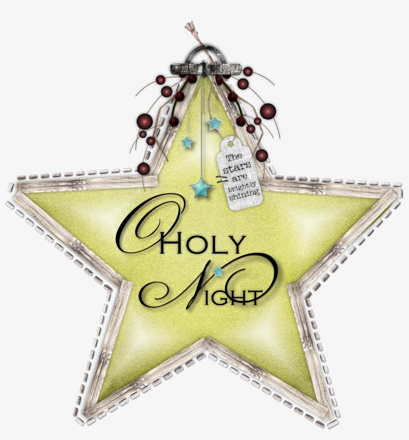 O Holy Night Christmas Star Freebie Enjoy And Merry - Christmas ...