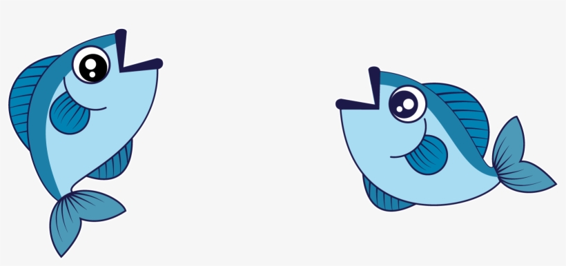 Download Png Free Library Fishes Drawing Animated - Small Fish Cartoon ...