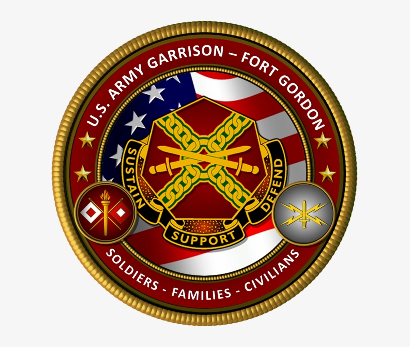 Usag-fg Seal - Fort Gordon Transparent PNG - 634x638 - Free Download on ...