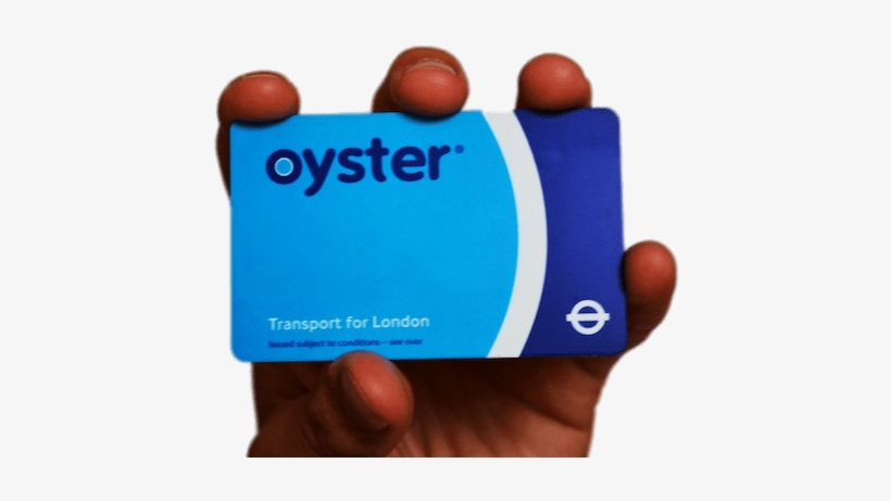 Oyster Card In Hand Transparent Png Sticker - Oyster Card Transparent ...