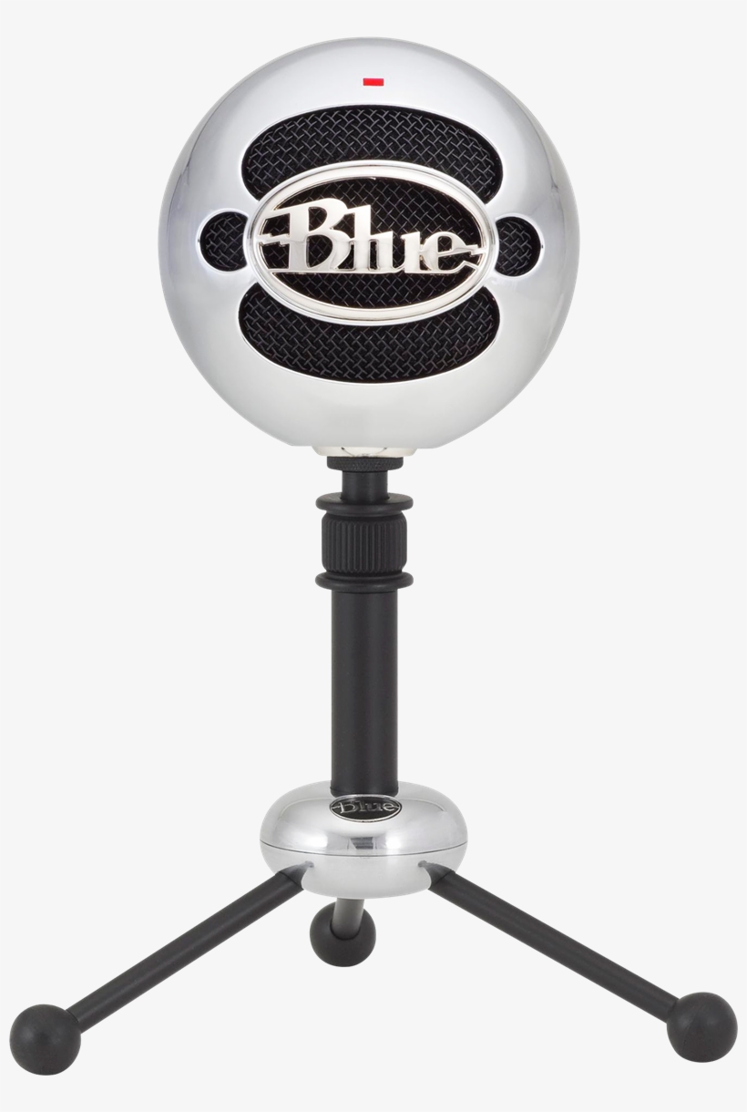 Blue Snowball Microphone Png - Blue Snowball Brushed Aluminum ...